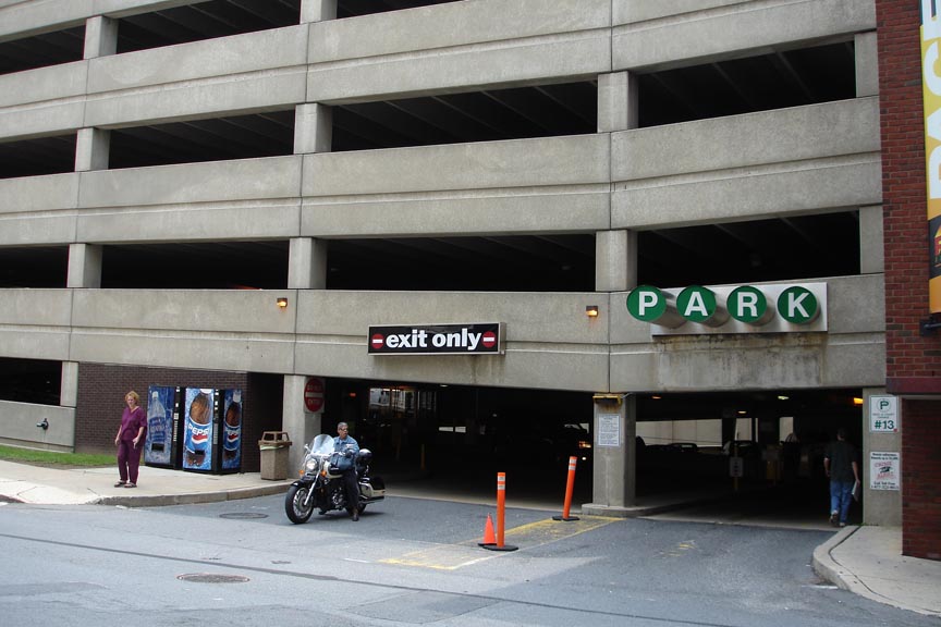 Stairwell collapses at Towson University's Union Parking Garage ...